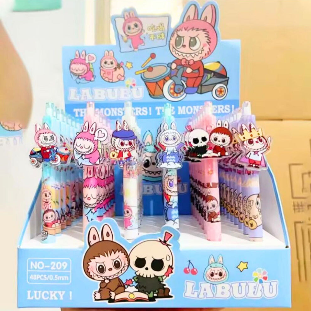 Labubu gel pen (Blue Ink) – Twinklestarkidsworld