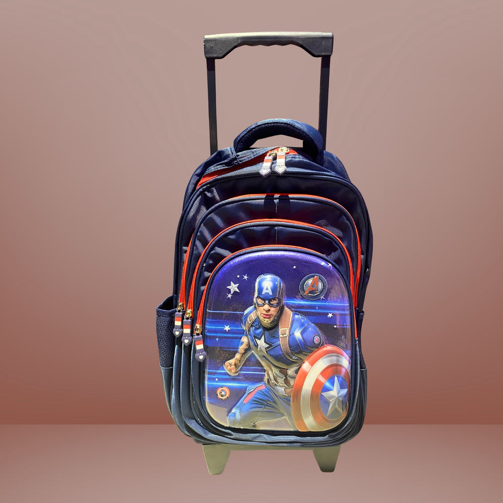 Captain America Trolley bag – Twinklestarkidsworld