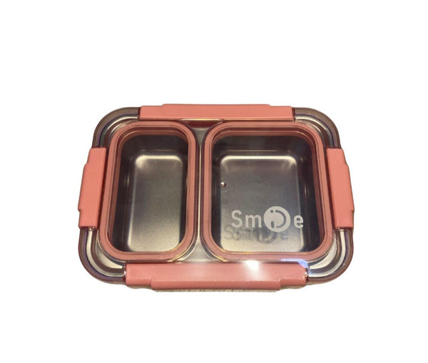 Smile 2 portion lunch box – Twinklestarkidsworld