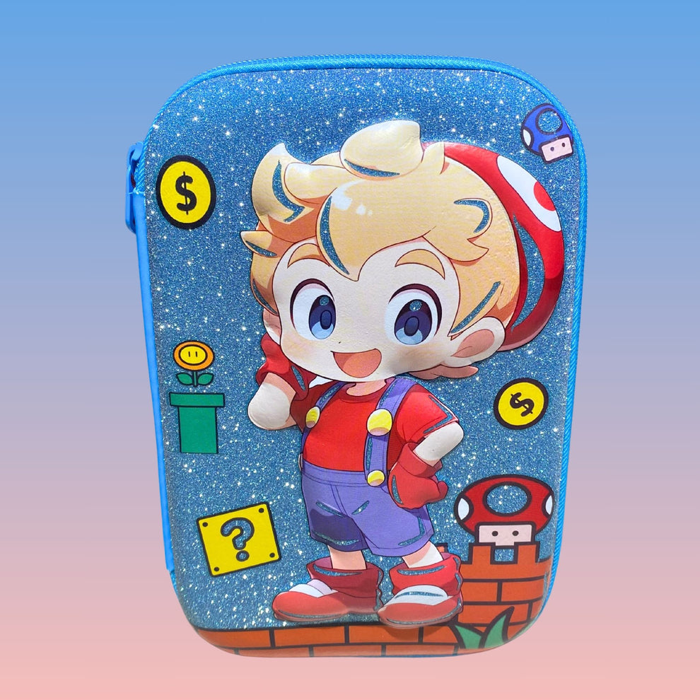 Glitter Super Mario Organizer – Twinklestarkidsworld