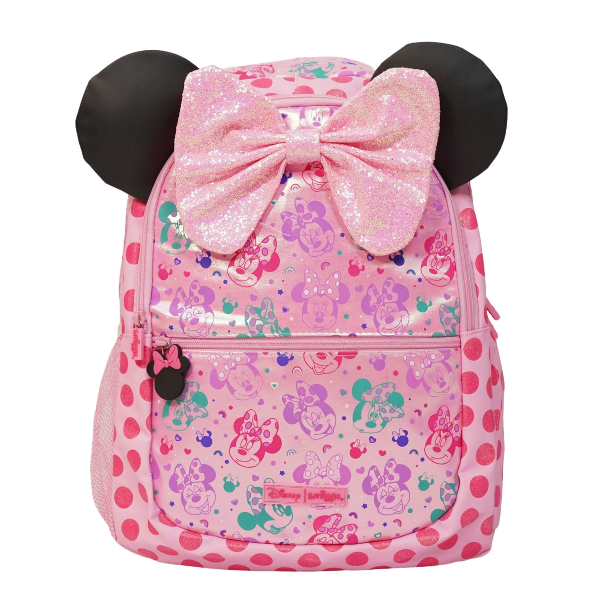Smiggle Pink Mini Mouse theme backpack – Twinklestarkidsworld