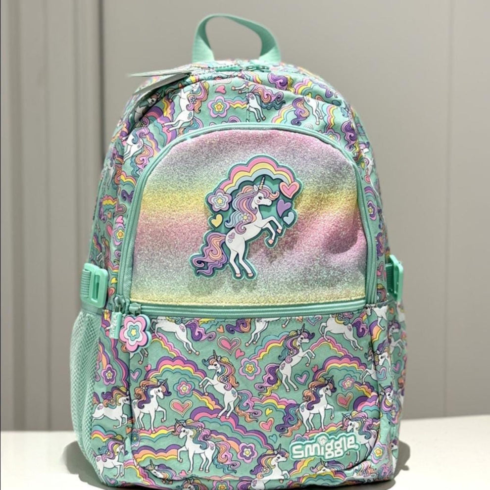 Smiggle Rainbow Unicorn backpack – Twinklestarkidsworld