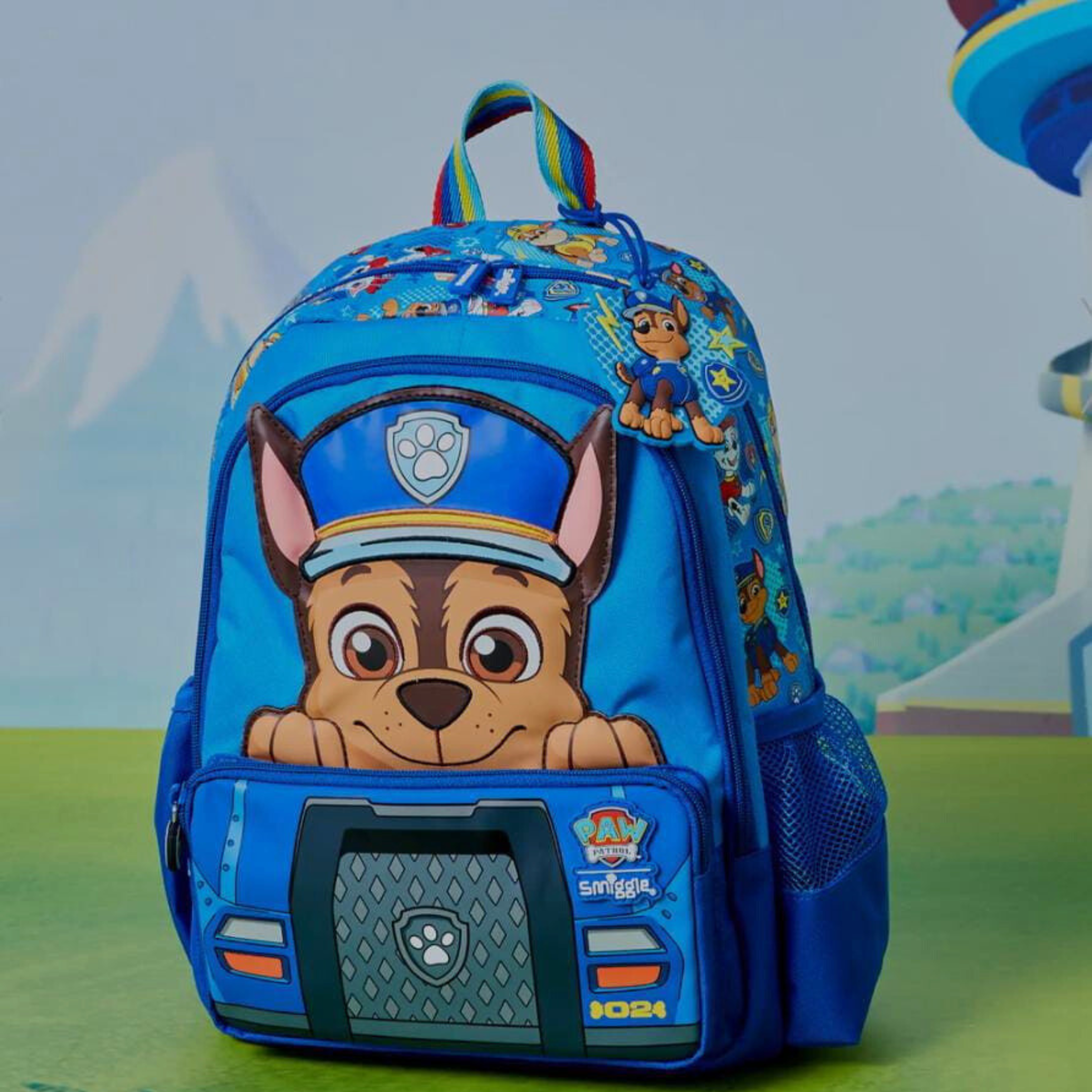 Smiggle Blue Paw Petrol Backpack – Twinklestarkidsworld